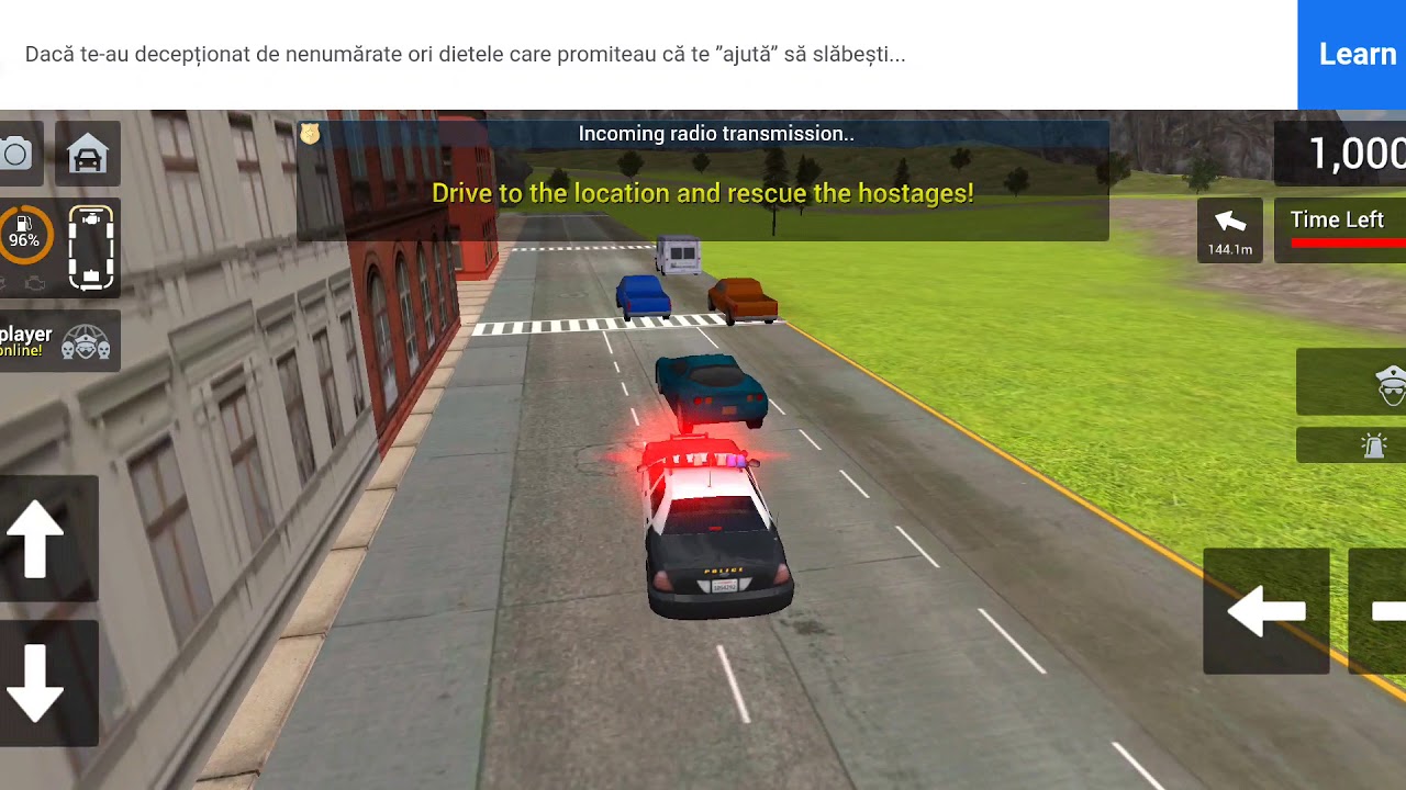 Jocuri cu masini de politie pe urmele criminalilor - YouTube