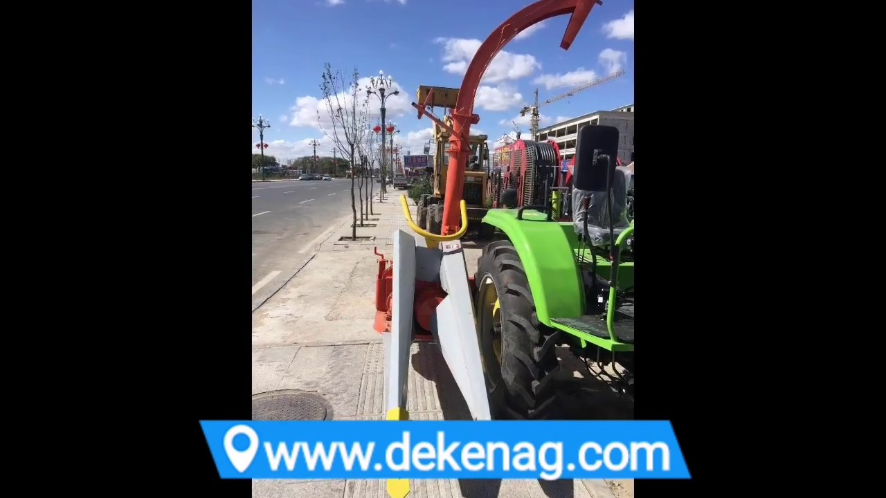 Single row corn silage harvester - single row silage chopper China ...
