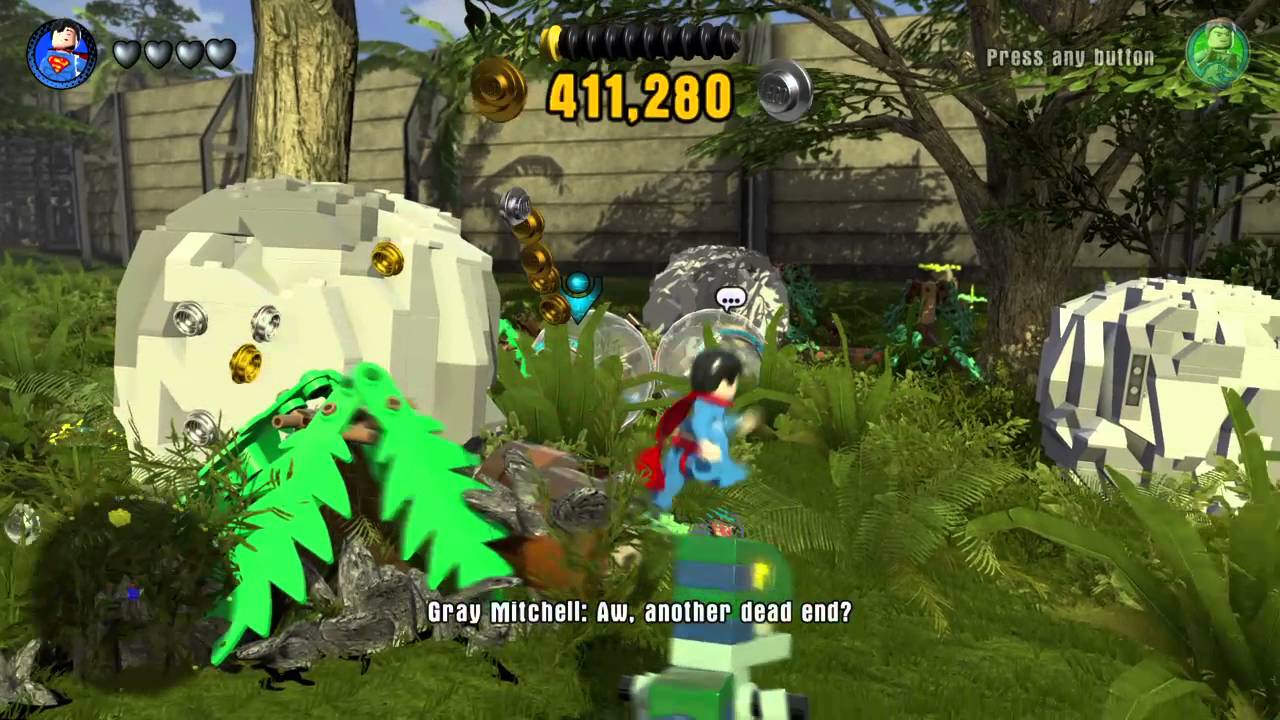 LEGO® DIMENSIONS™ Jurassic world Zach and Gray - YouTube