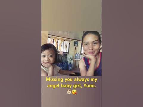 I will see you in my dreams tonight, my angel in heaven..Mommy Yna best misses you so much😘😘😘 ...