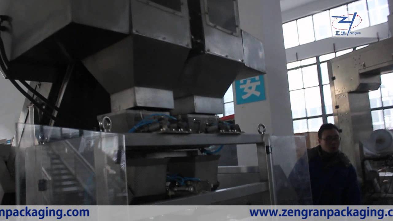 Vegetable Packing Machine For Bean Sprouts—AnHui ZengRan - YouTube