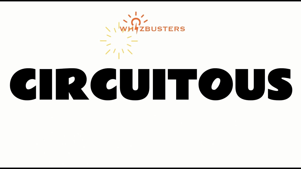 CIRCUITOUS (adjective) Meaning, Pronunciation and Examples in Sentences ...