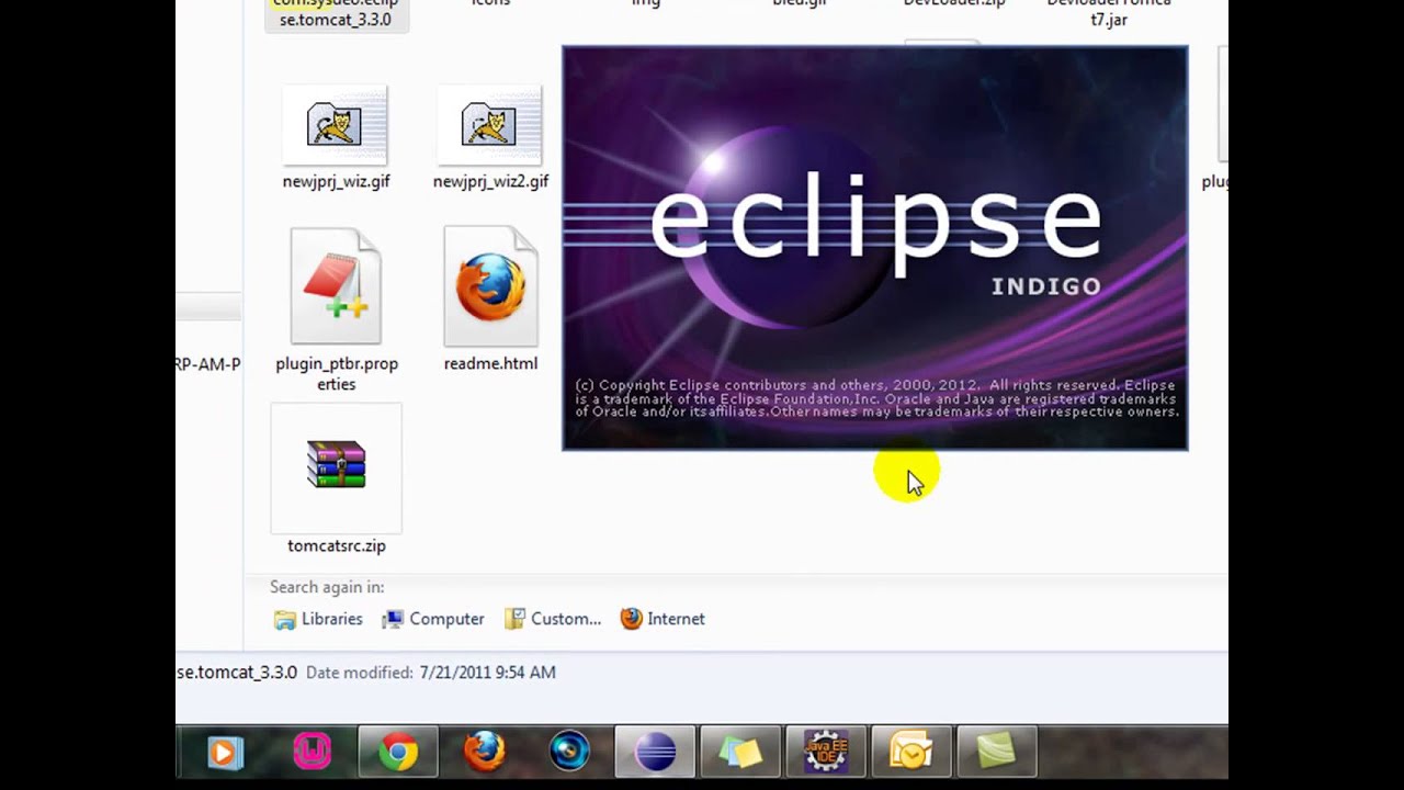 Java Tutorial Eclipse Tomcat Integration - YouTube