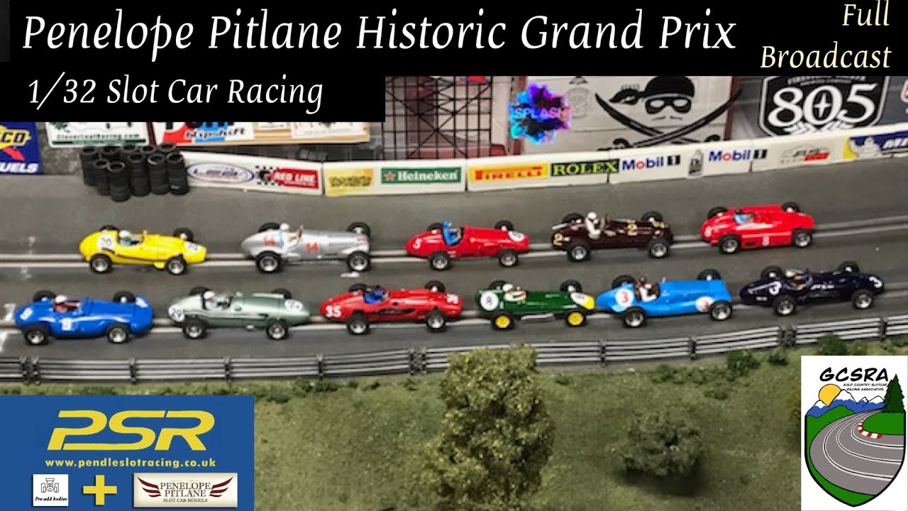 Penelope Pitlane Historic Grand Prix Full Broadcast, Round 3-1/32 Slot ...