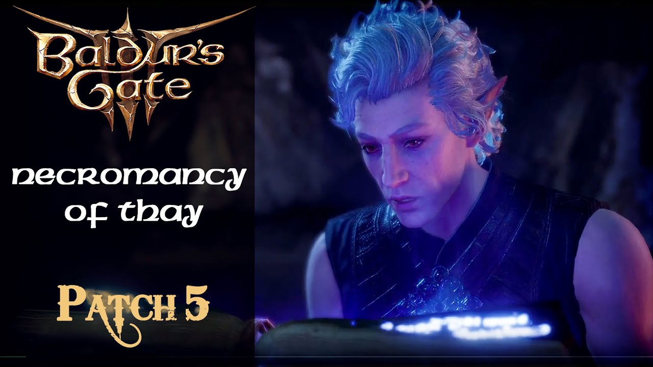 Astarion and the Necromancy of Thay |BG3|Patch 5 - YouTube