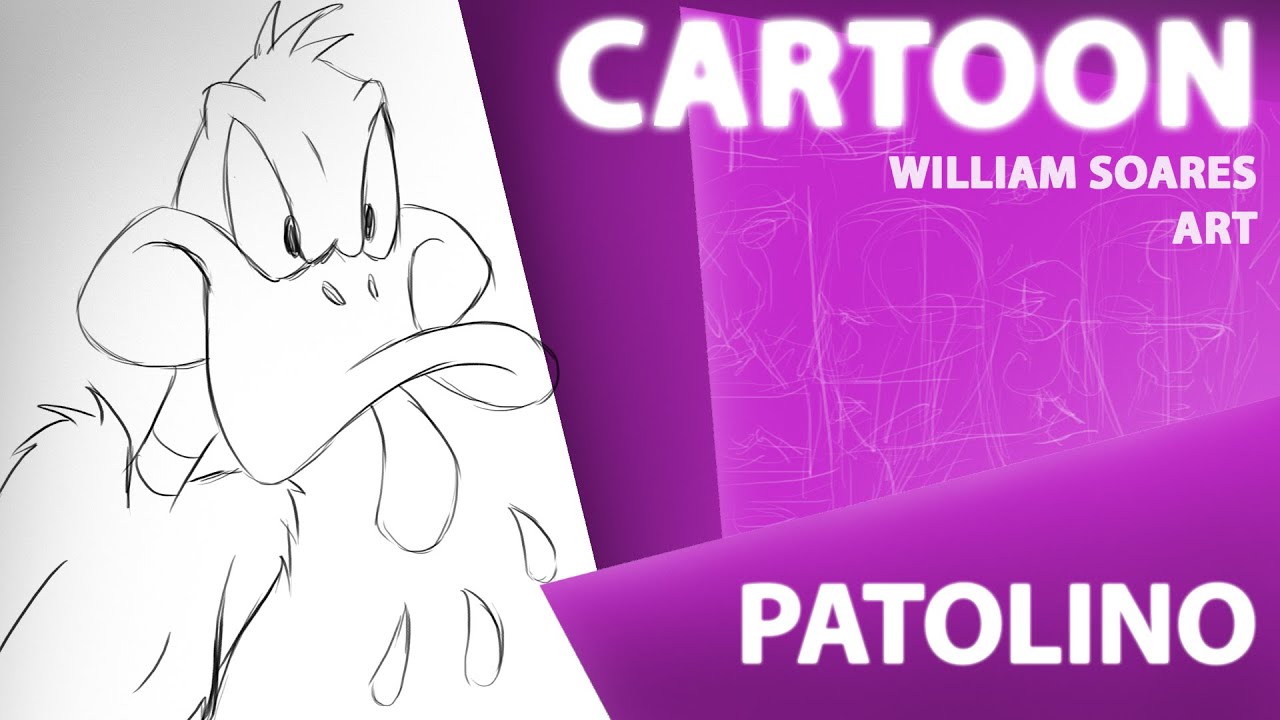 Como Desenhar o Patolino - LOONEY TOONES - YouTube