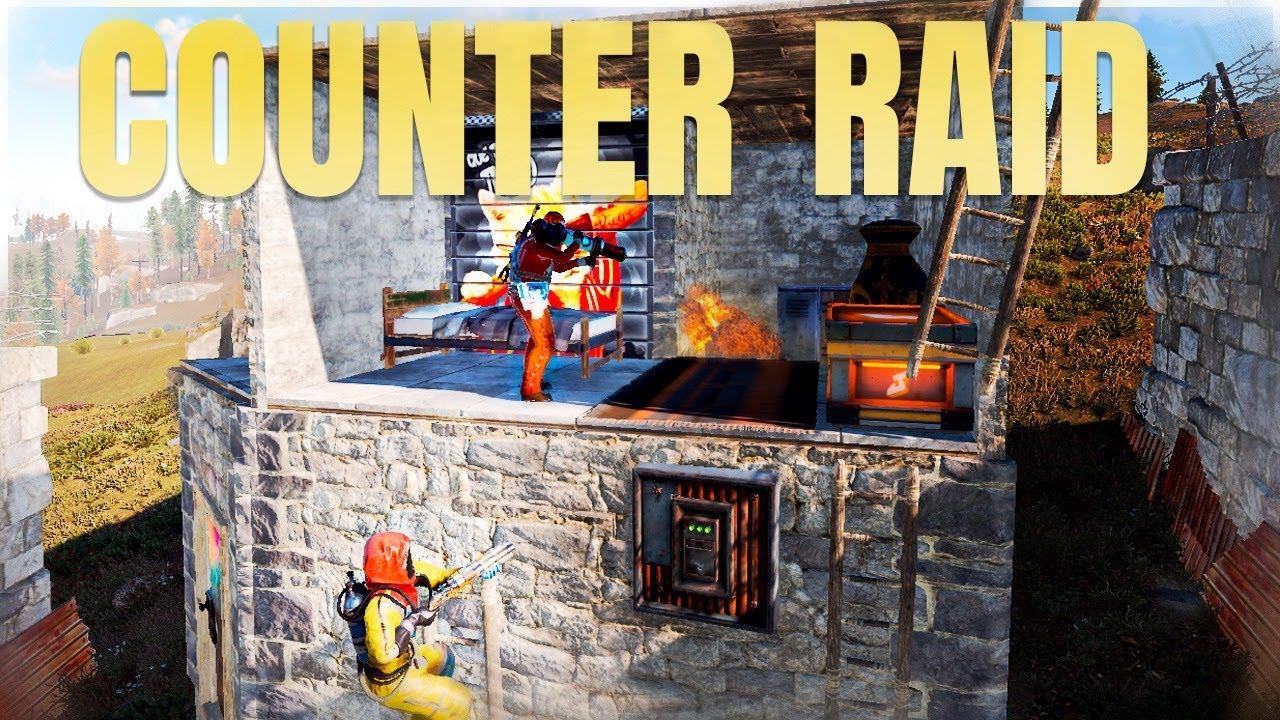 HAGO un COUNTER RAID a un CLAN - RUST - Gameplay español - YouTube