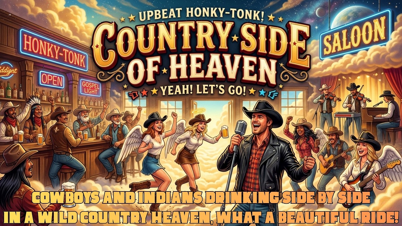 🎵Country Side of Heaven – Upbeat Honky-Tonk Country (Official Audio ...