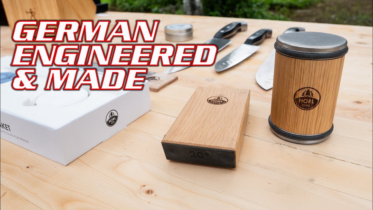 SHARPEN the Easy Way! HORL2 Rolling Knife Sharpener [GERMAN Made] vs ...