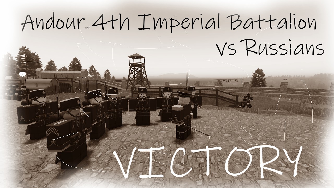 Roblox Ad Mortеm Andour: 4th Imperial Battalion /Andour vs Russia/ # ...