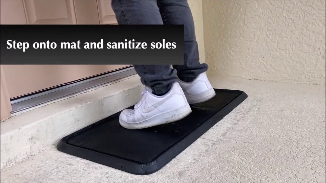 DECONTAMINATION MATS - YouTube