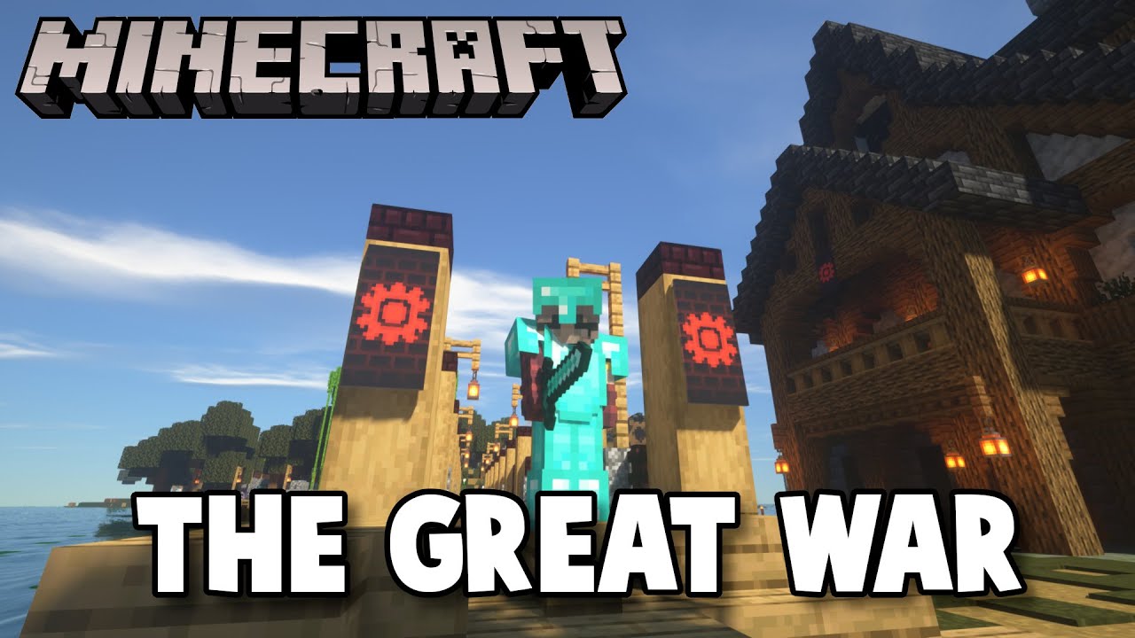 The Great Minecraft War! - Minecraft - YouTube