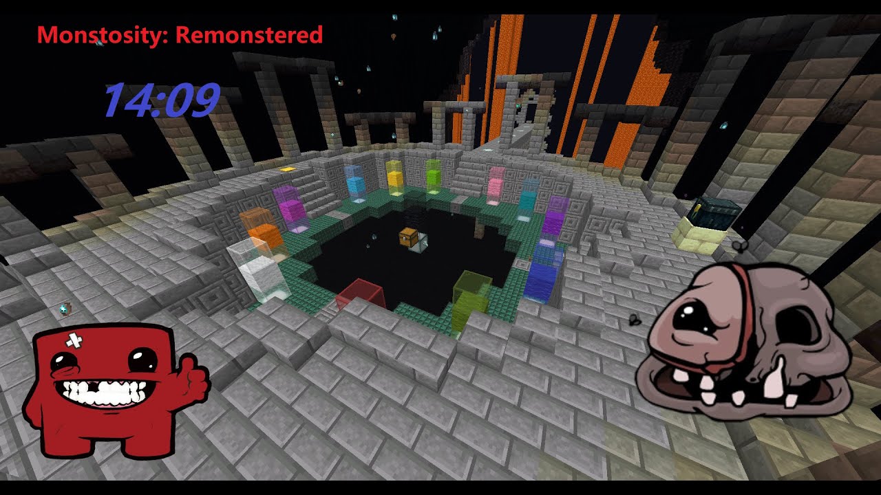 Minecraft CTM Speedrun: Monstrosity: Remonstered in 14:09 [WR] - YouTube
