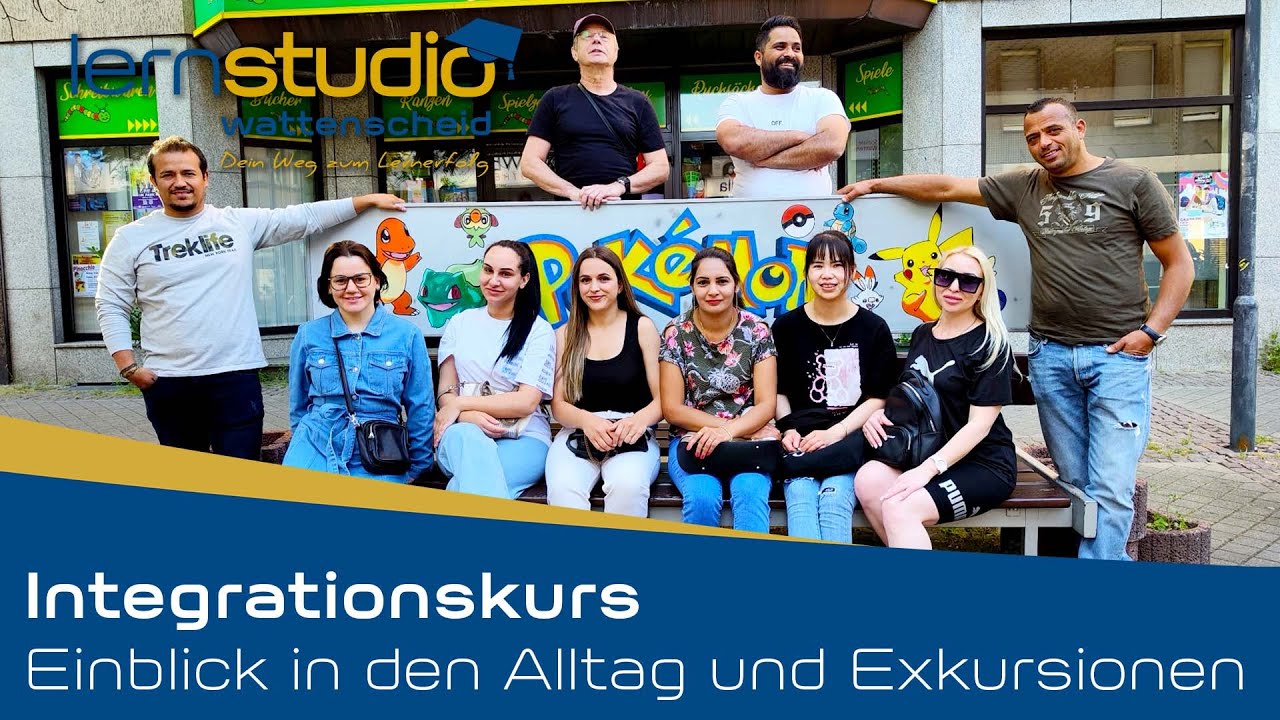Einblick in den Integrationskurs und unsere Exkursionen - YouTube