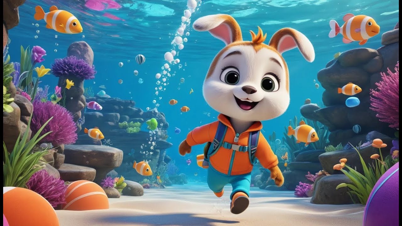 Rabbit Went Over the Mountain – Deep Sea Rocket Quest | Fun Kids Song ...