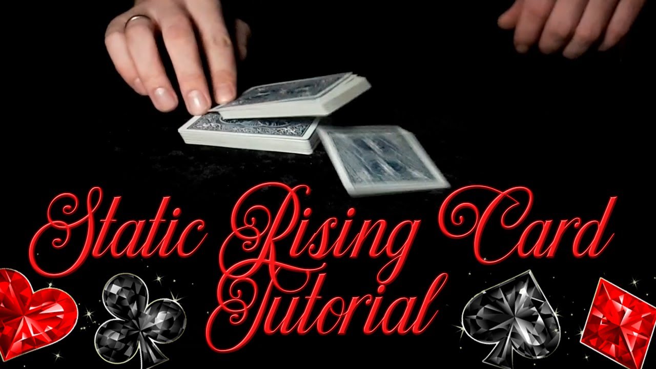 Static Rising Card // card trick // tutorial - YouTube