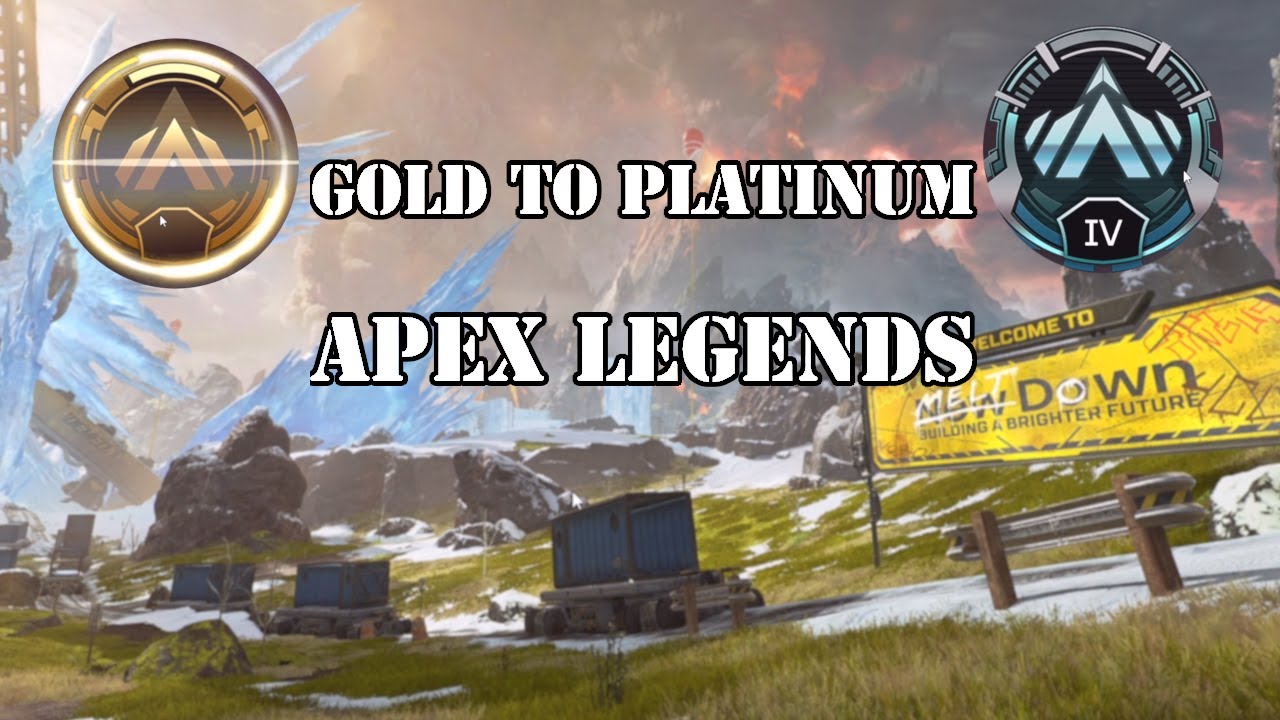 Finally got to PLATINUM....Next stop DIAMONDS... Apex Legends PC ...