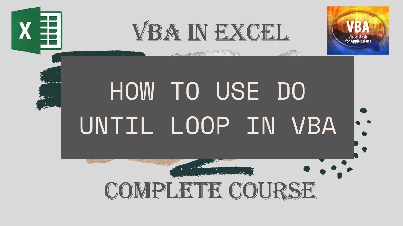 What is Do Until Loop || How to use Do Until Loop in Hindi/ Urdu - YouTube