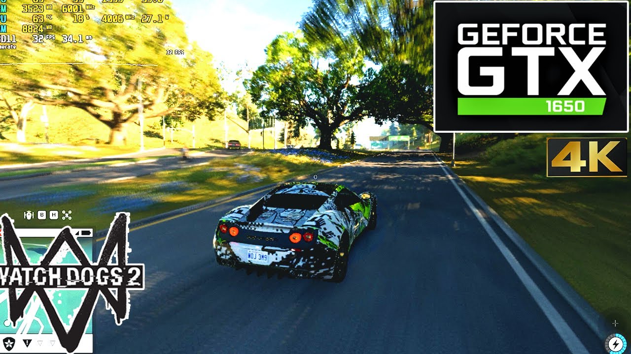 Watch Dogs 2 : GTX 1650 Super | FPS Test | ( High to Ultra Graphics ...