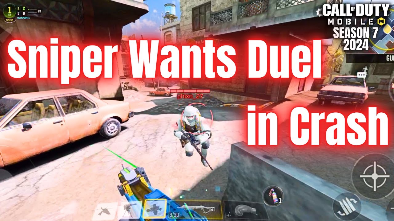 Sniper Wants Duel in Crash in CODM Gameplay #codm #codmobile #callofduty #cod #gaming #gameplay ...