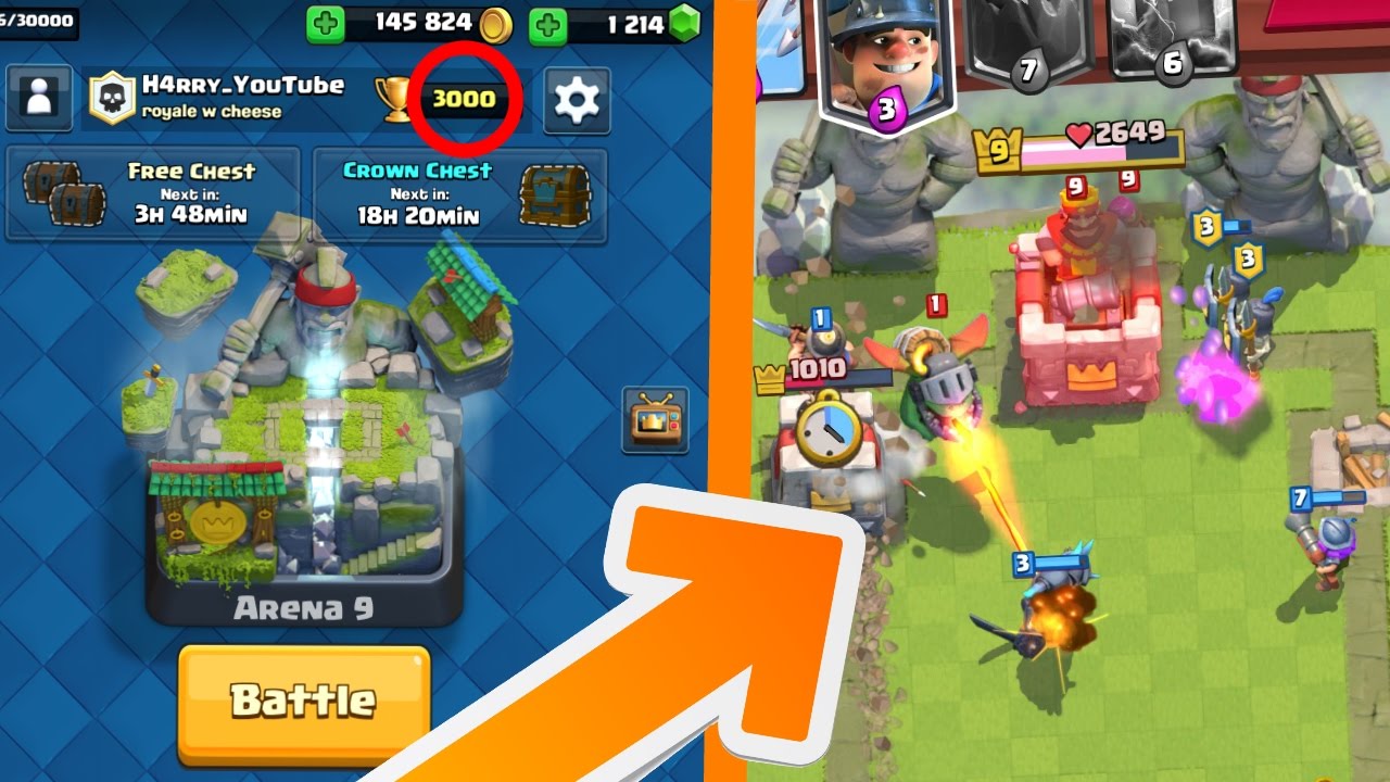 FASTEST WAY TO REACH LEGENDARY ARENA! "FAST & EASY" METHOD FOR ...