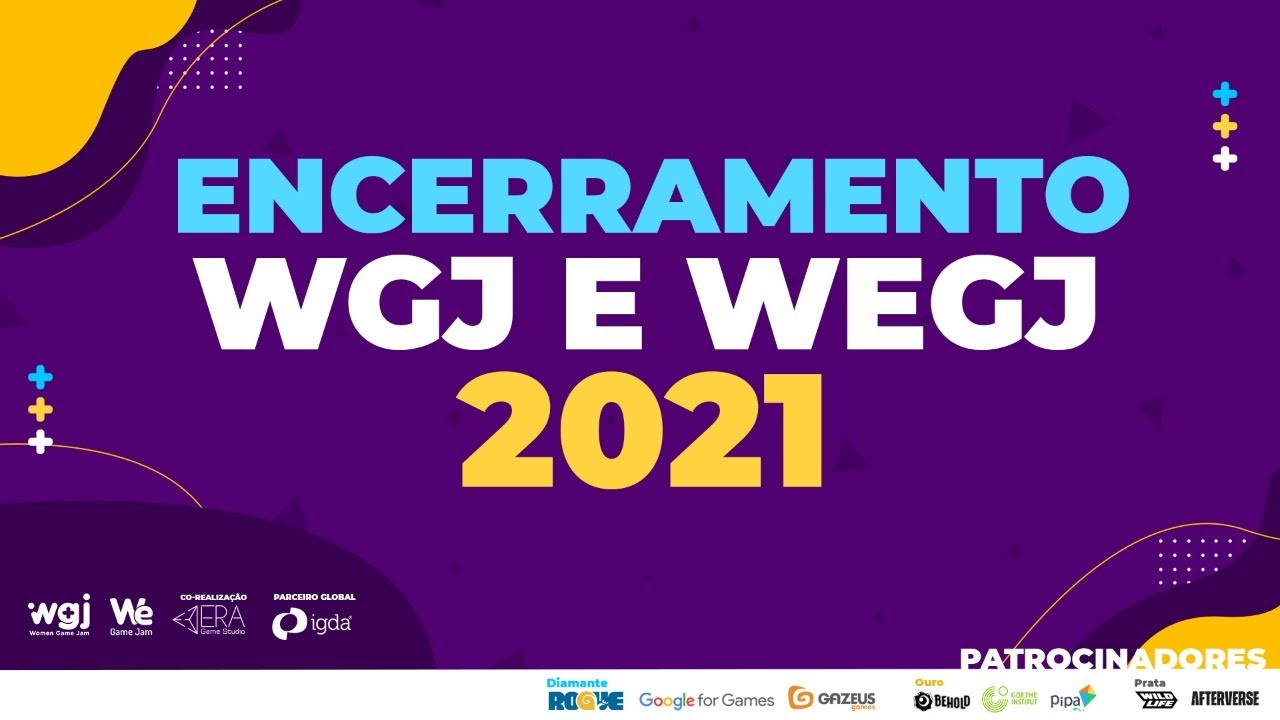 Live de Encerramento WGJ e WeGJ 2021 ! - YouTube