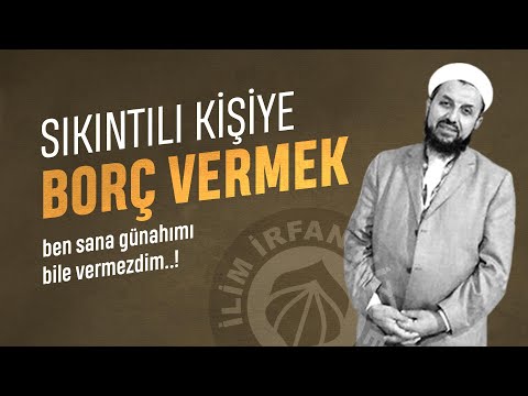 Sıkıntılı kişiye Borç vermek, sadaka vermek | Abdülmetin Balkanlıoğlu Hoca