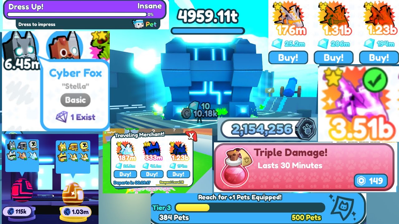 PET SIM X (UPDATE 7) TECH WORLD - DARK MATTER PETS AND MUCH MORE ...