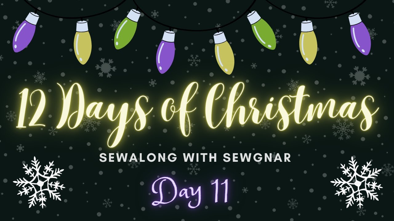 Day 11 of 12 Days of Christmas - Scrappy Pouch - YouTube