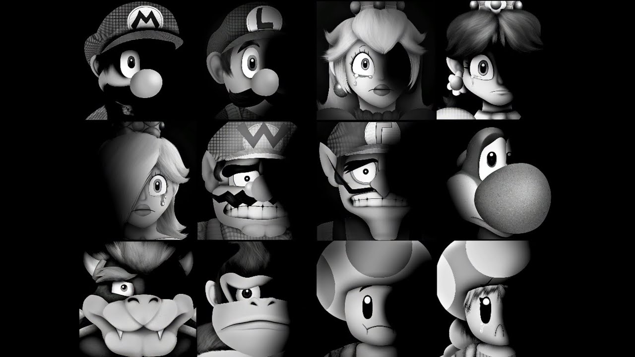 Mario and his friend become uncanny - YouTube