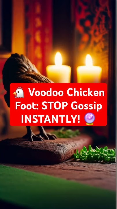 🐔 Voodoo Chicken Foot: STOP Gossip INSTANTLY! 🔮 - YouTube