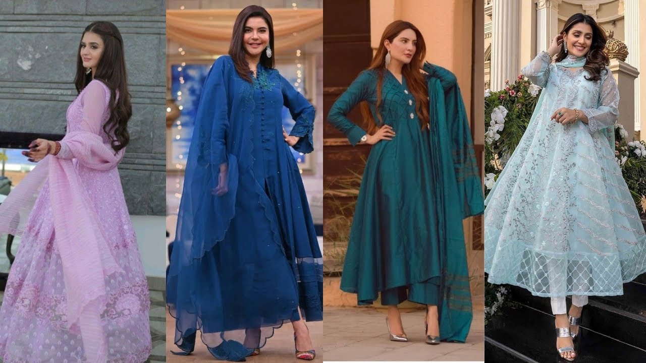 latest long and short Maxi design for girls |Eid fancy Maxi dress ...