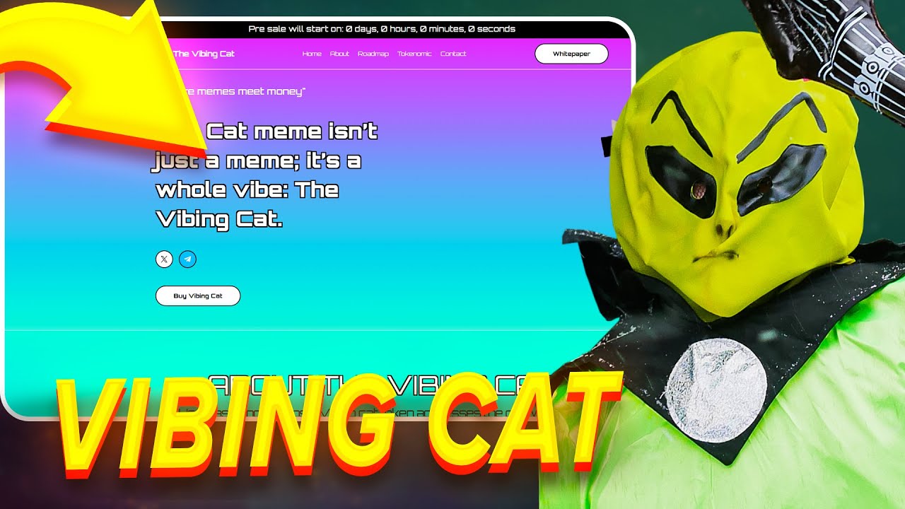 Vibing Cat Token Is The NEXT 100X Memecoin...🚀🔥 - YouTube
