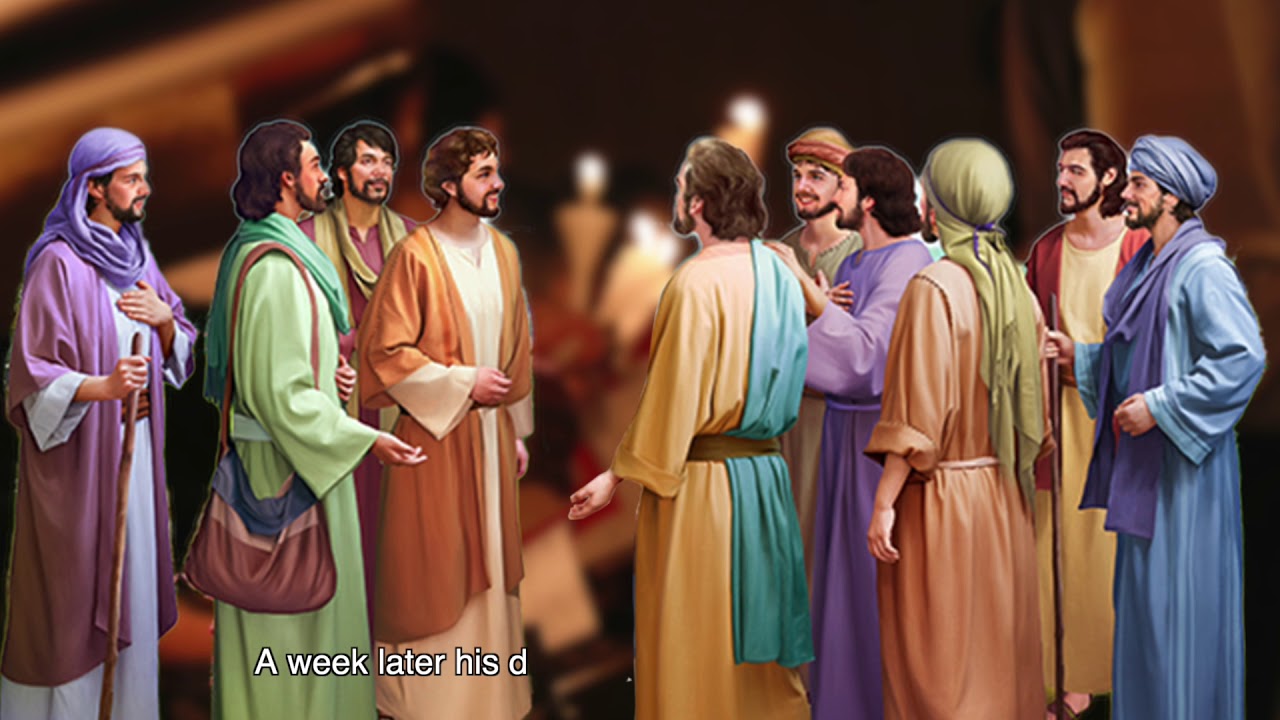 John [20:19-31] Jesus Appears to His Disciples - YouTube
