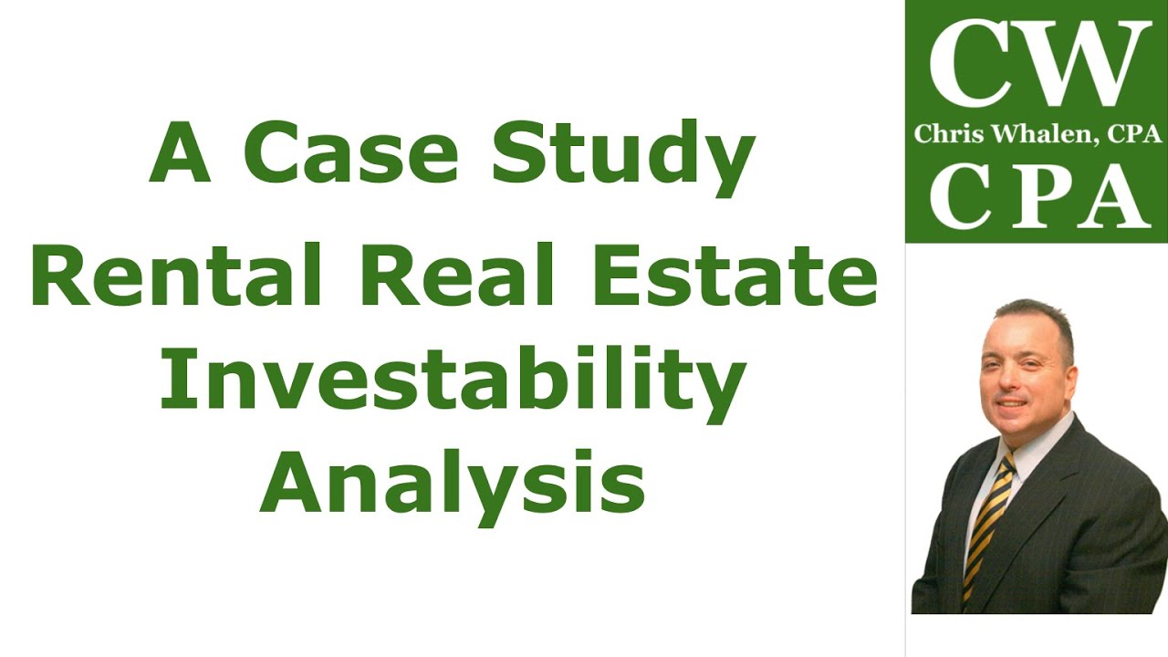 Podcast - A Case Study - Rental Real Estate Investability Analysis - YouTube