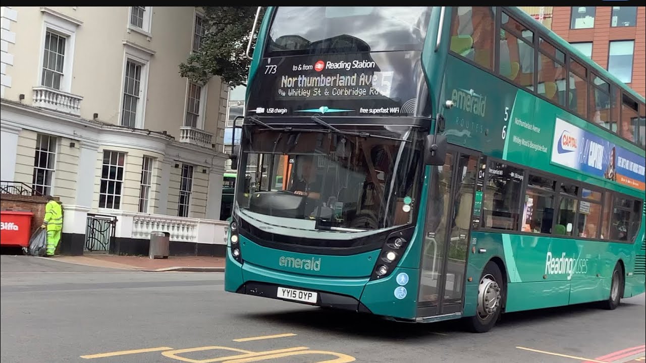 Reading Buses Enviro400MMC 773 (YY15 OYP) On Route 5 To Northumberland ...
