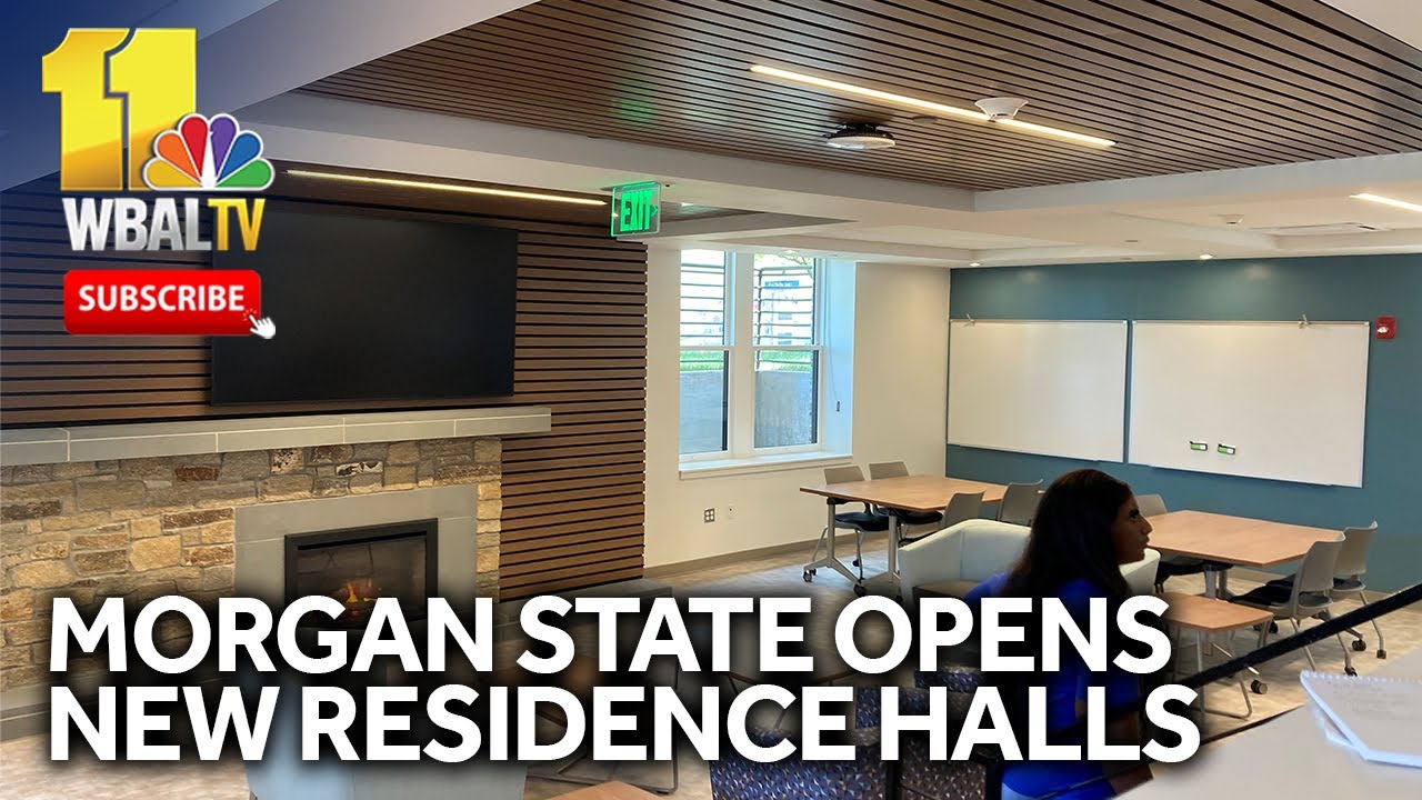 Morgan State opens renovated, new residence halls - YouTube
