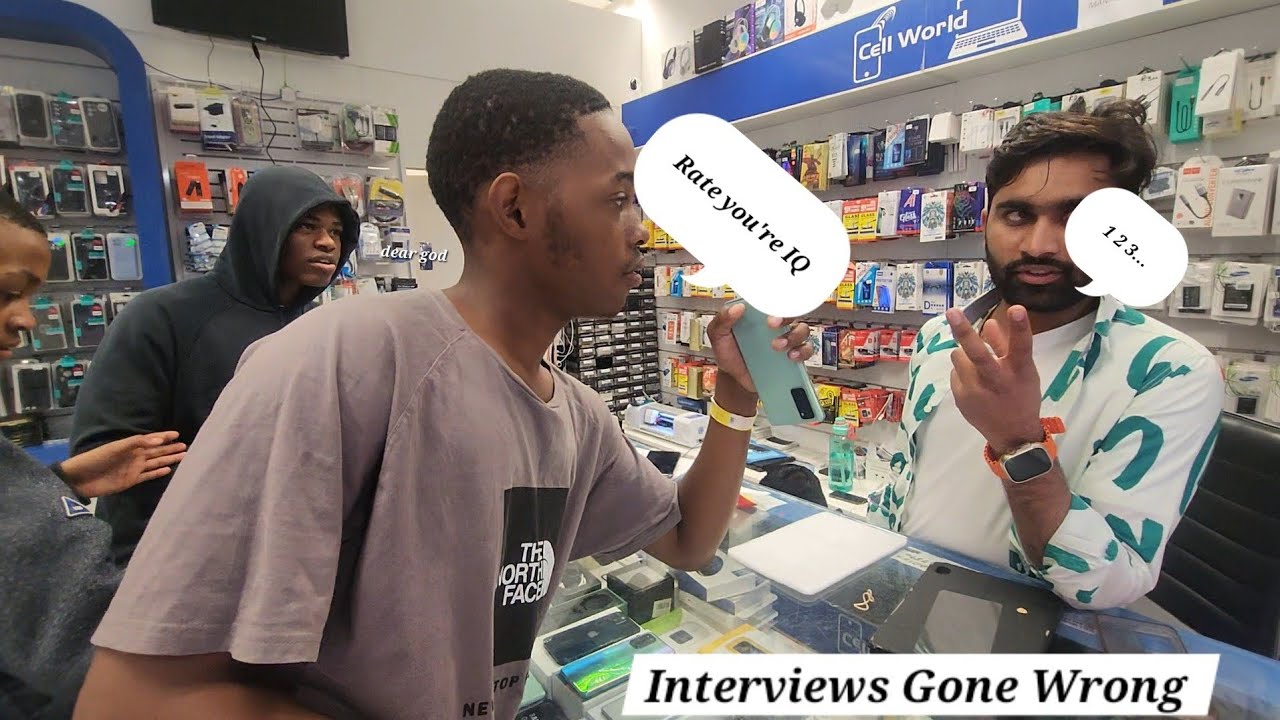 Interview Gone Wrong (Don't Do Interviews Guys, it's Bad) - YouTube