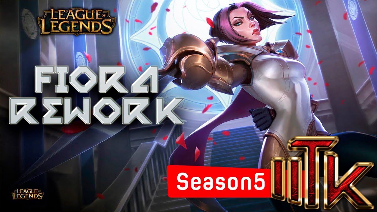 League of Legends - Fiora Rework 5.15 - Mecanicas (Portugues BR) - YouTube