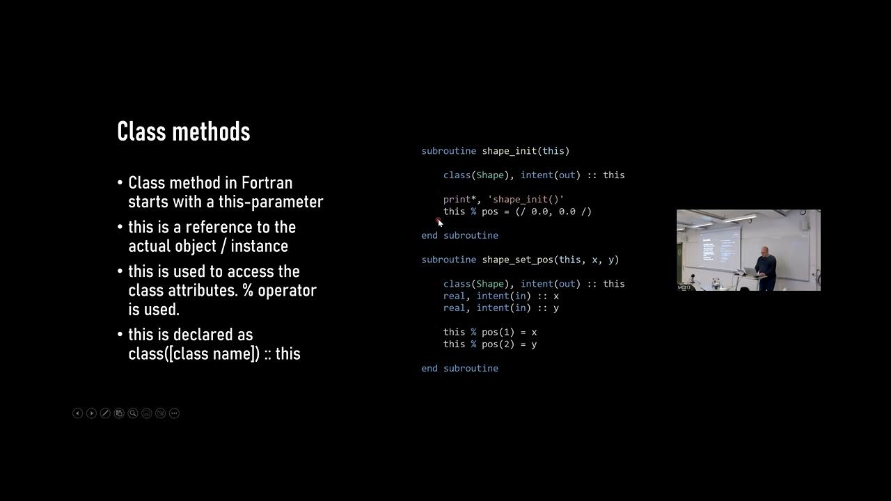 Lecture 1 Part 1 Object Oriented Programming In Fortran Youtube