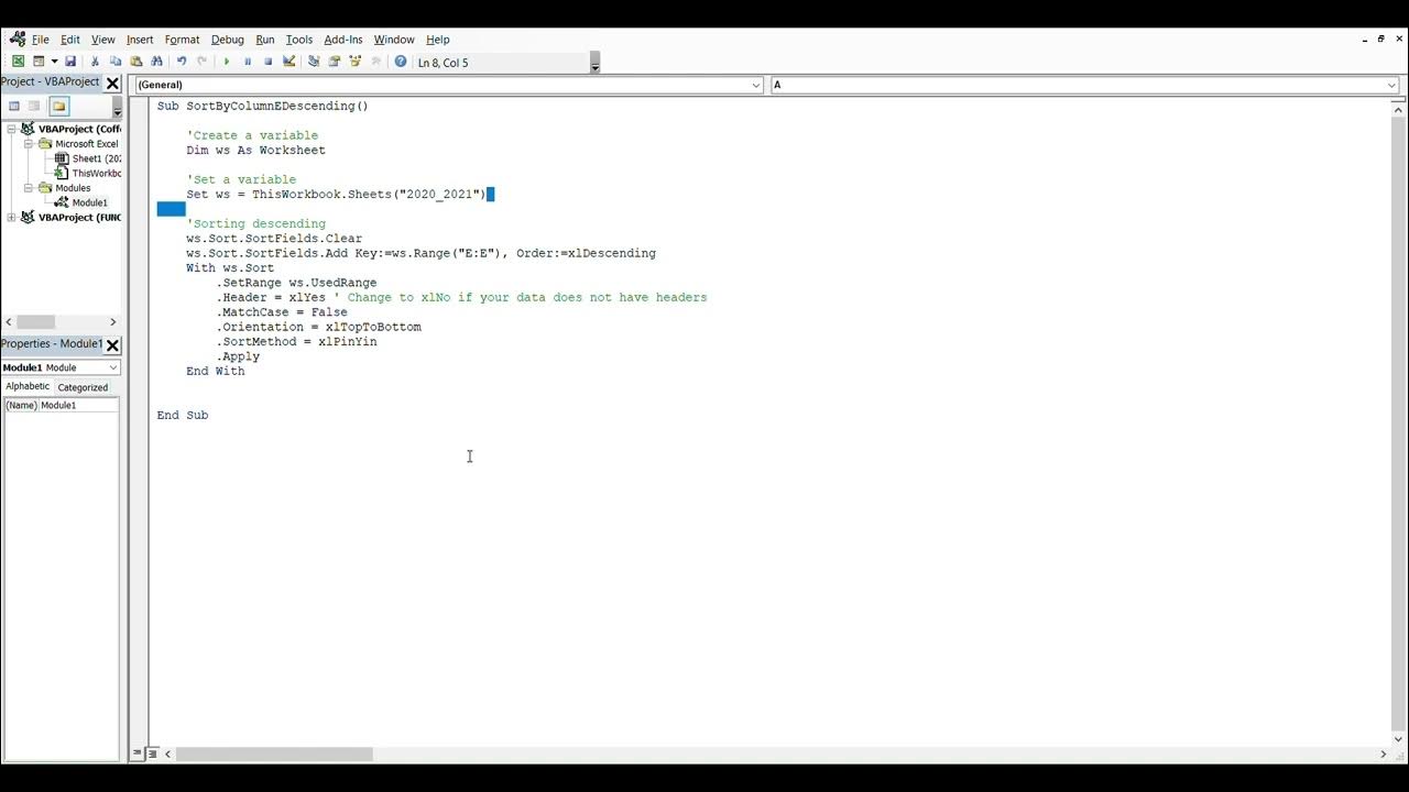 Supply Chain Analysis 45 VBA Automatization 20 - YouTube