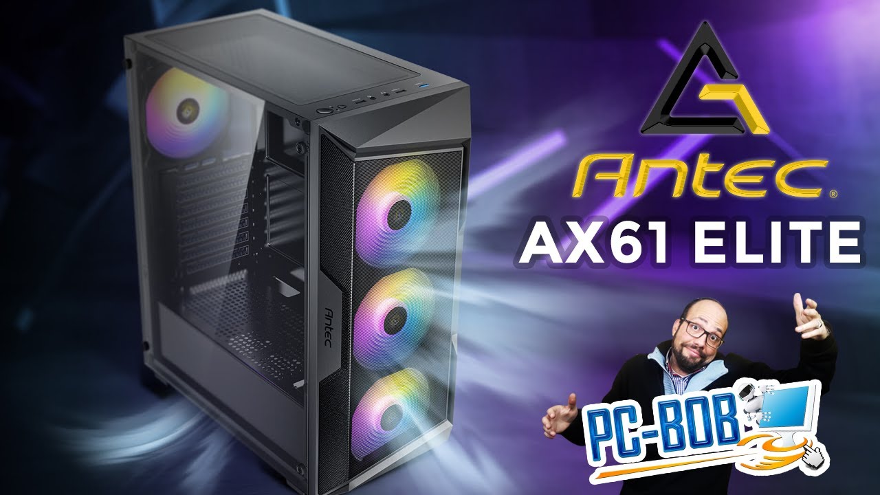 ANTEC AX 61 ELITE CASE GAMER - YouTube