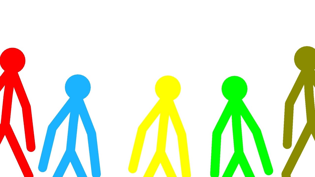 StickMan Color Power Levels | StickNodes | - YouTube