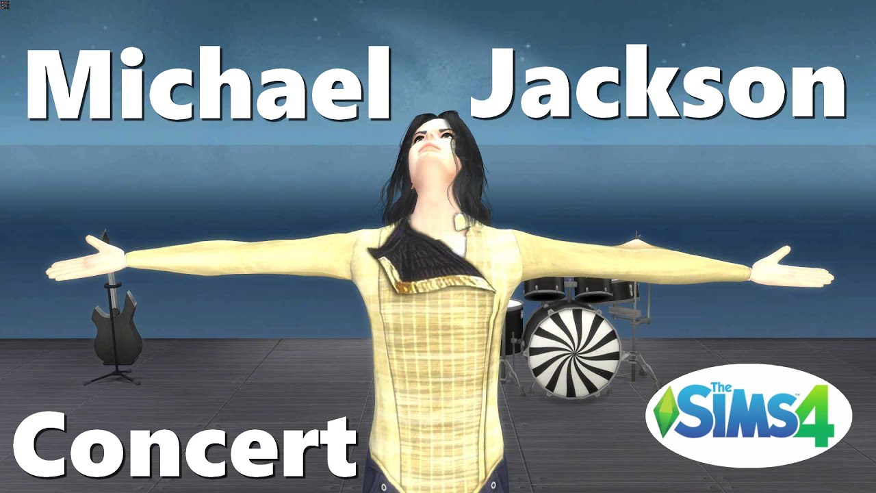 Michael Jackson Concert | Sims 4 STORY, MACHINIMA - YouTube
