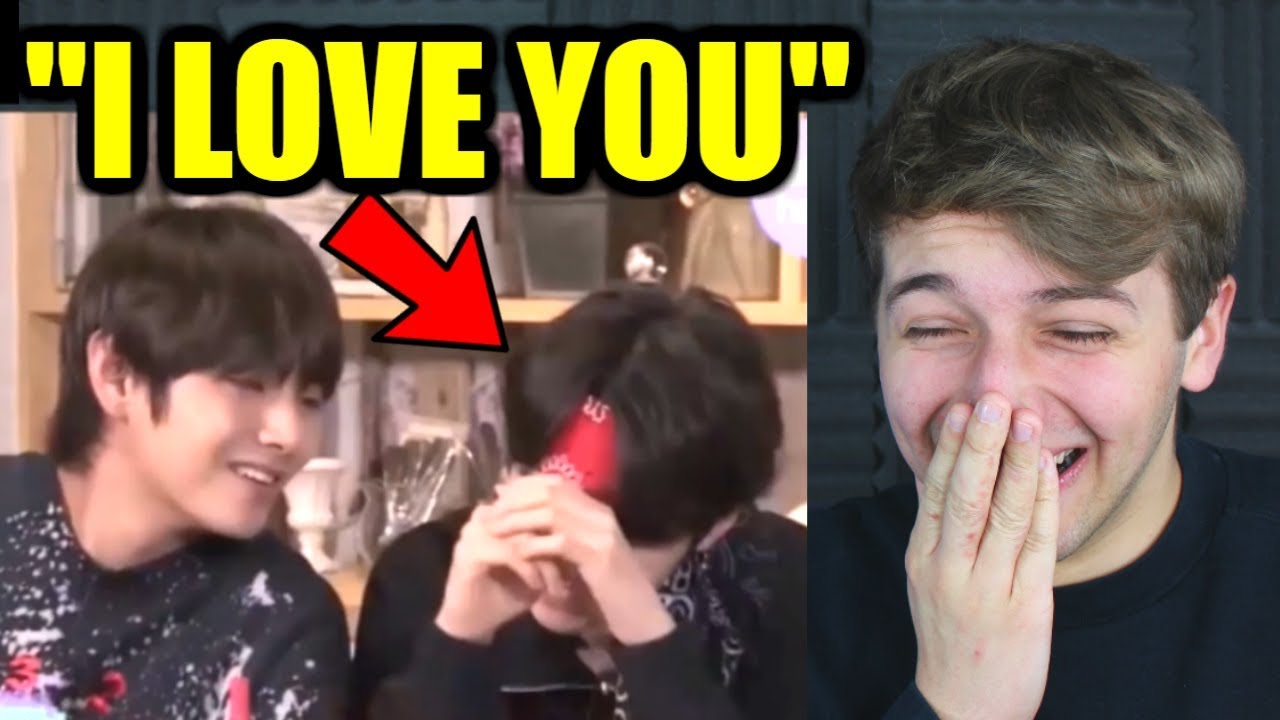 taehyung and yoongi making each other flustered Reaction (BTS Taegi is ...