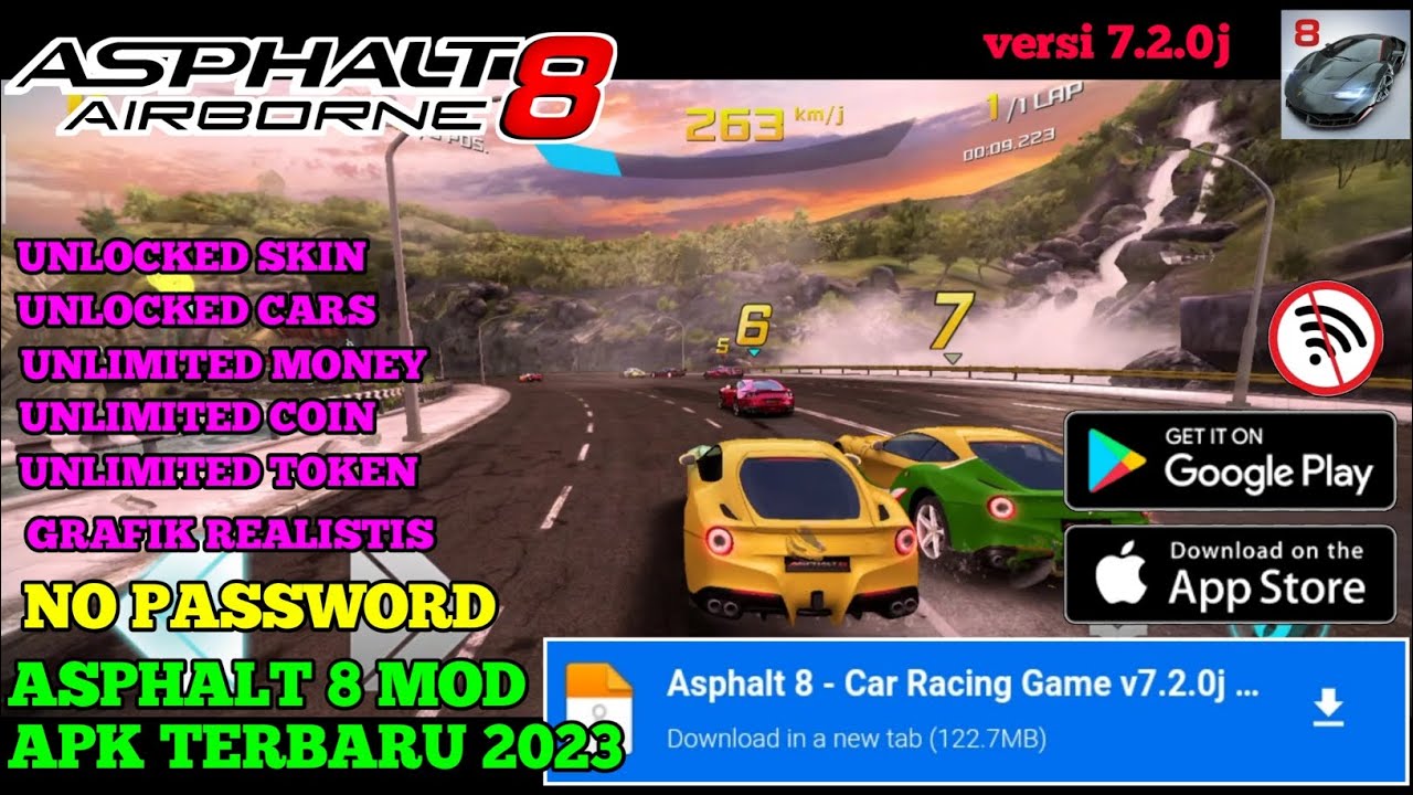 asphalt 8 mod apk terbaru 2023 - YouTube