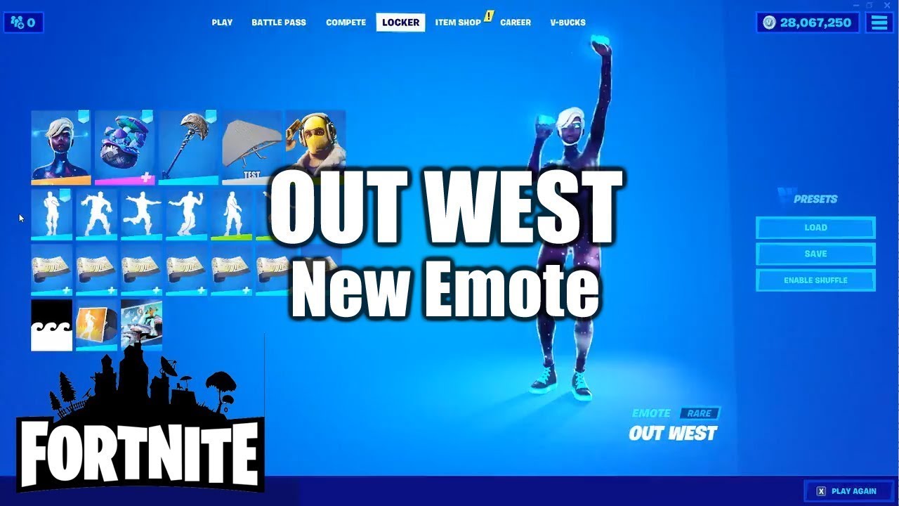 Fortnite Item Shop *NEW* OUT WEST EMOTE! [August 7th, 2020] (Fortnite ...