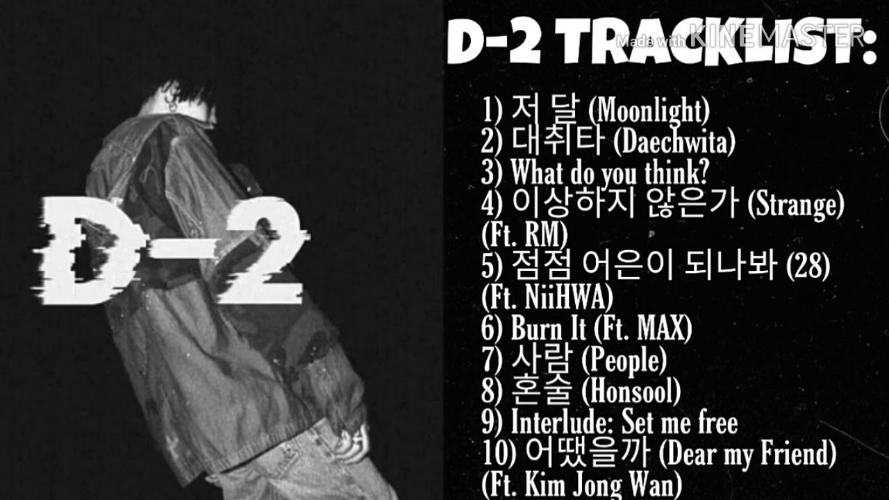 Agust D D-2 [FULL ALBUM] PLAYLIST - YouTube
