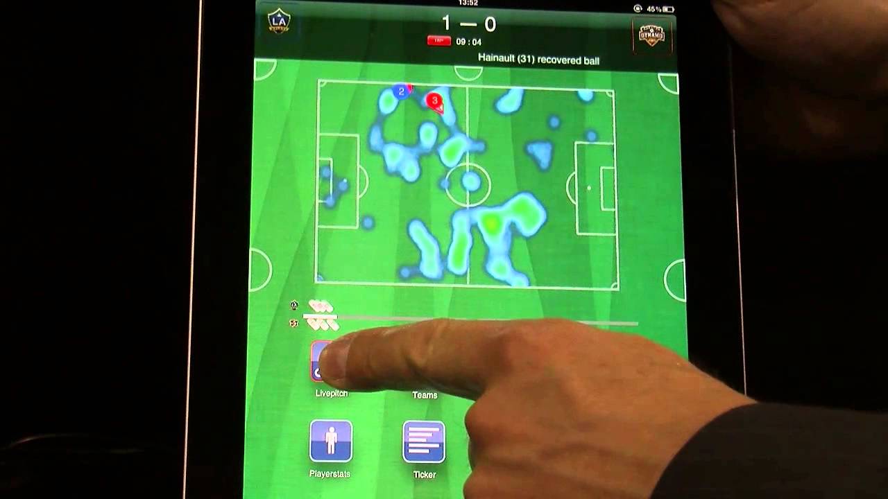 Second Screen Application for Football - YouTube