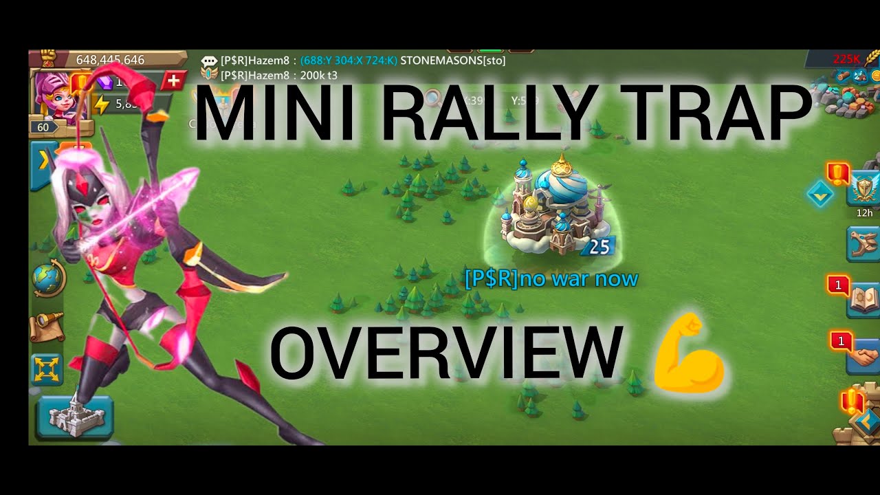 OVERVIEW- Mini Rally Trap , chest opening GF rewards open.- # ...